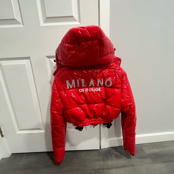 Milano Di Rouge | Jackets & Coats | Milano Dirouge Custom Cropped ...